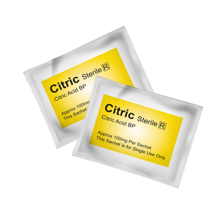 Citric Acid Sachets - Orion Medical Supplies