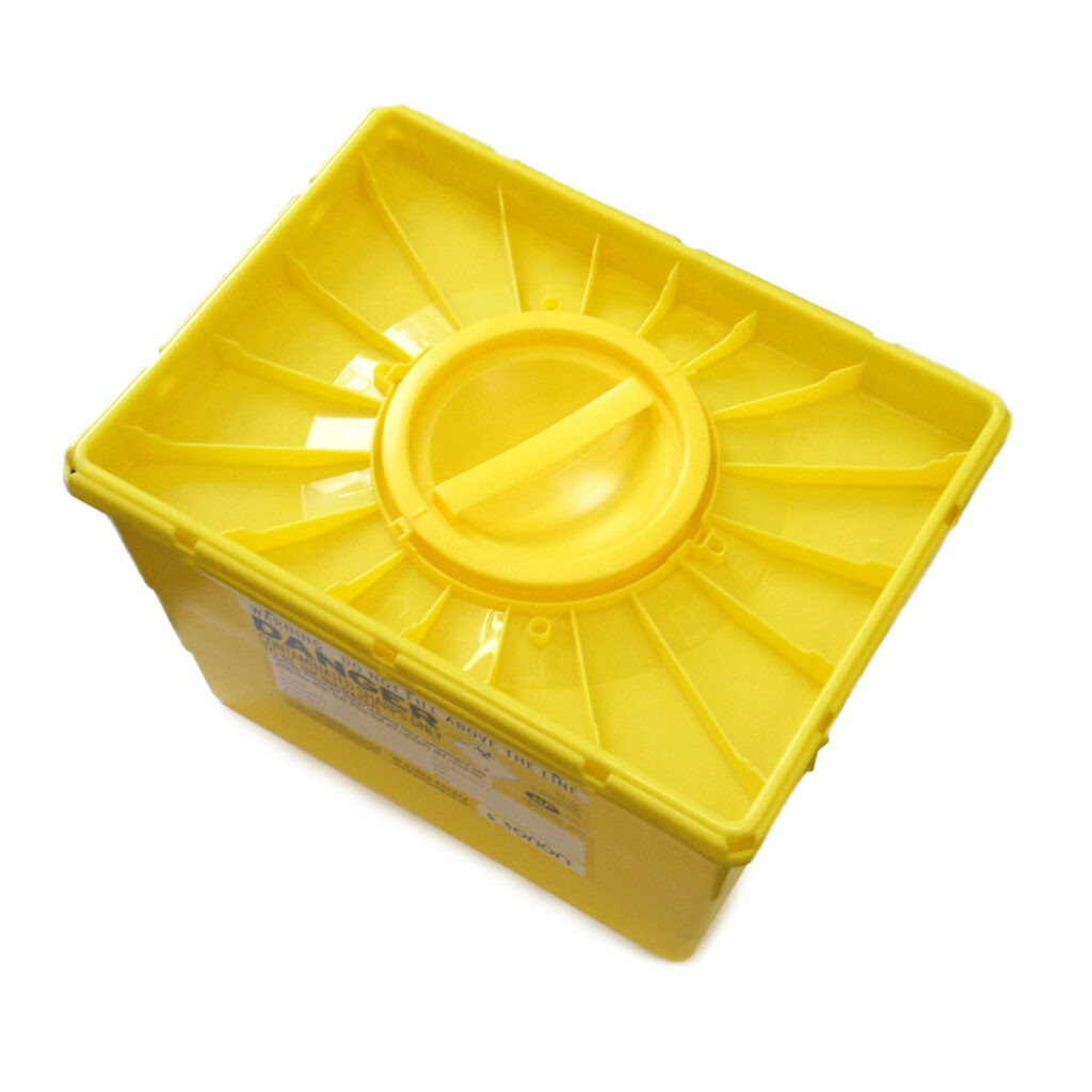 SAFELOC™ 25Ltr Sharps Container - Orion Medical Supplies